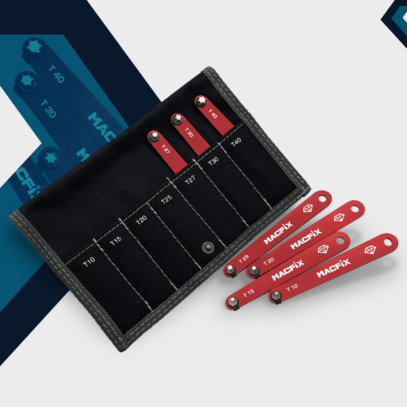 7pc Diamond Tip, Slim, Torx® Low Profile Screwdriver | MACFIX